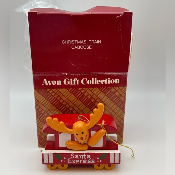 Avon | Holiday | Vintage Avon Christmas Train Caboose Ornament | Poshmark